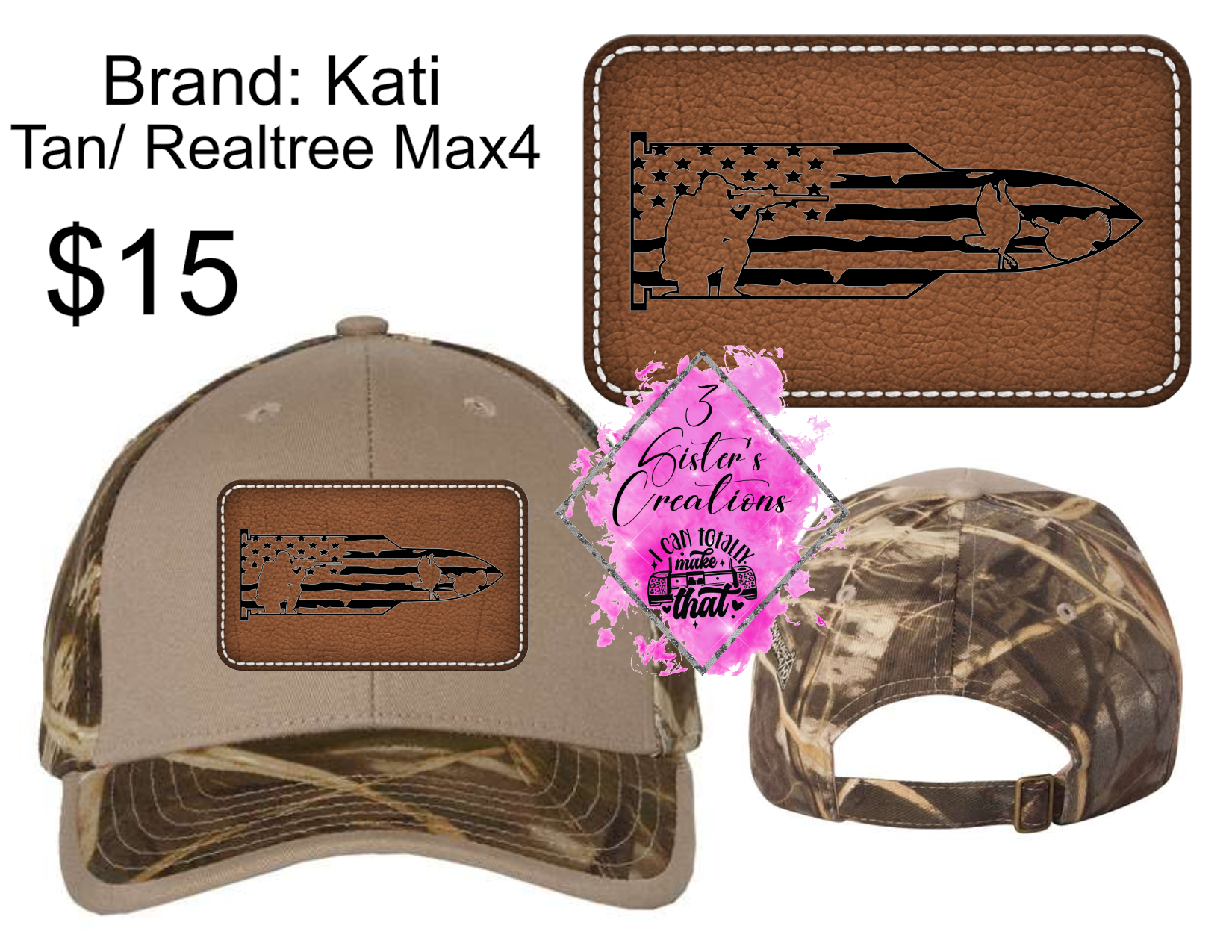 #8 Patch- Turkey Hunting Bullet – 3 Sisters Creations